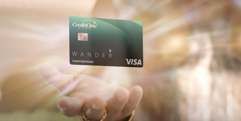 Credit One Introduces "Wander" Credit Card With Unique Rewards